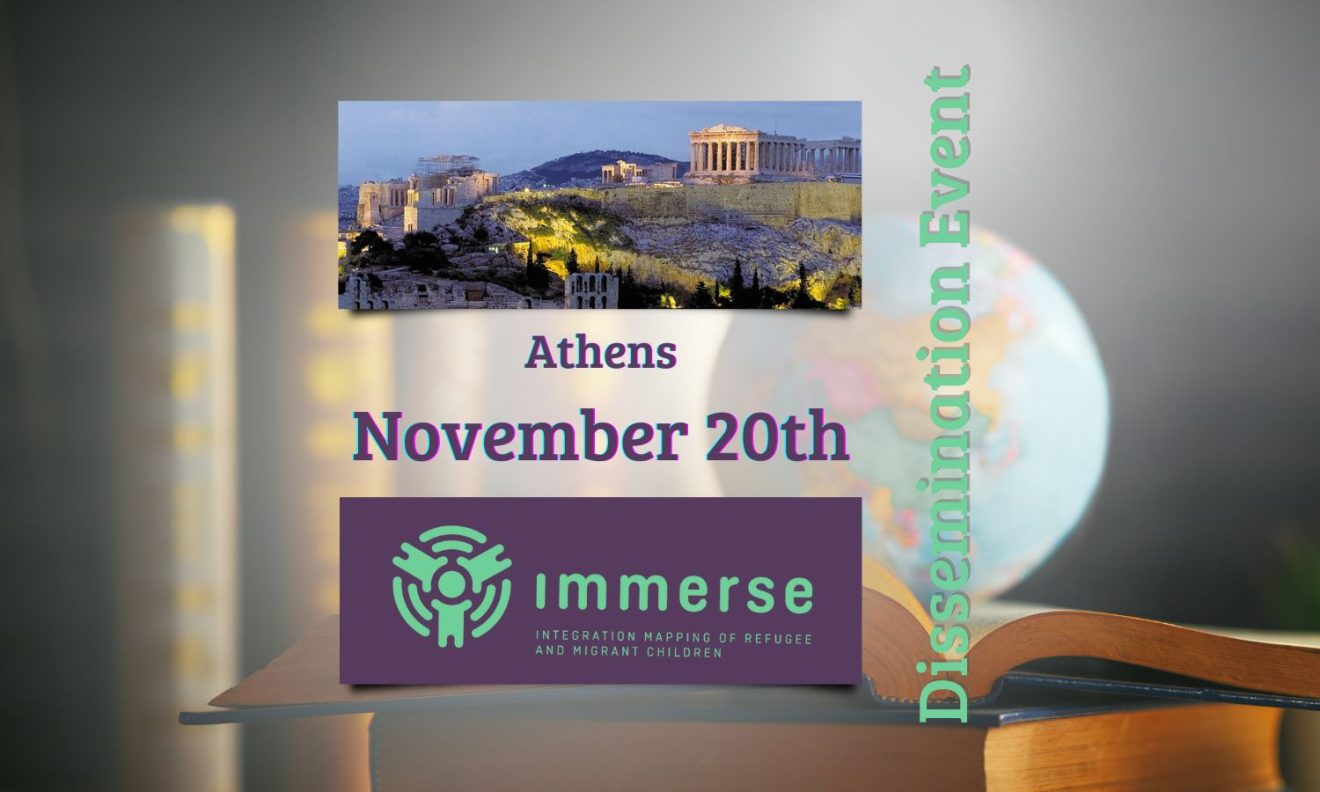 Project results and policy recommendations at the next IMMERSE event in Athens – Immerse